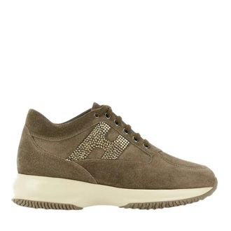 Hogan Baskets Interactives - Femme - Chaussures - Vert - Taille: 35 EU