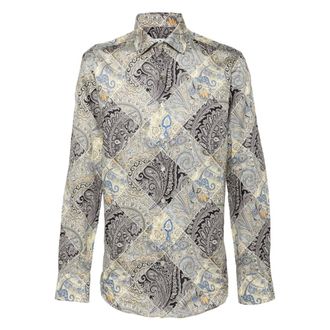 Etro Homme, Chemises, Multicolore, Taille: L Chemise Roma