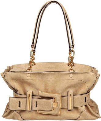 Balmain Sac Port&eacute; &Eacute;paule - Beige