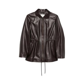 Joseph Veste en cuir nappa souple Tullia - Femme - Vestes - Brun - Taille: 34 FR