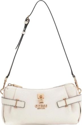 Guess Femme, Sacs, Blanc, Taille: ONE Size Yesba Mini Sac Bandouli&egrave;re