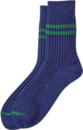 RoToTo Homme, Sous-v&ecirc;tements, Bleu, Taille: M Chaussettes en laine m&eacute;rinos dagneau