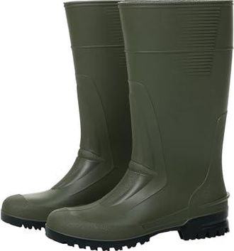 Spirale Idro-High Bottes de travail antid&eacute;rapantes en PVC pour agriculture et sylviculture, vert, 42 EU