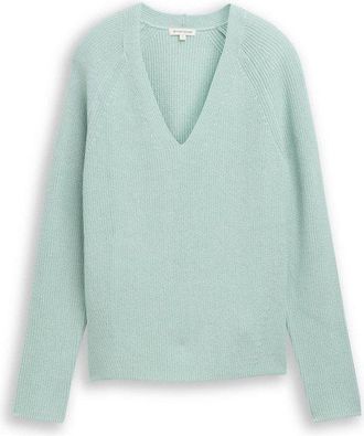 Tom Tailor Strickpullover Pullover & Strickjacken Strickpullover mit V-Ausschnitt