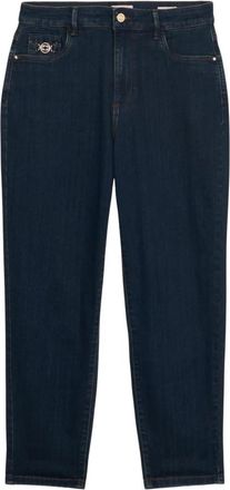 Oltre Femme, Jeans, Bleu, Taille: 40 FR Boyslim Jeans