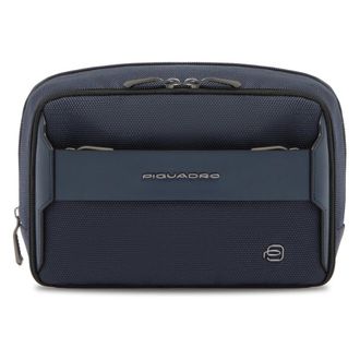 Piquadro Oberon Kulturtasche - - Bags - Herren - Blau - ONE SIZE