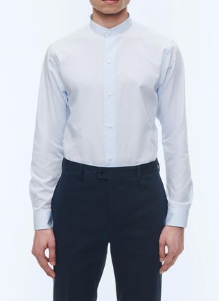 Fursac Chemise en popeline de coton biologique - Taille XXL - Homme