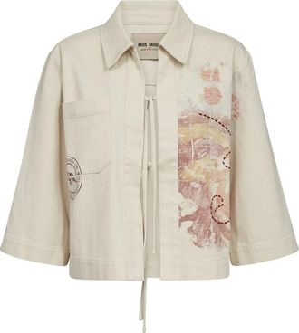 Mos Mosh MOS Mosh, Femme, Blouses et Chemises, Beige, Taille: 40 FR Kimono