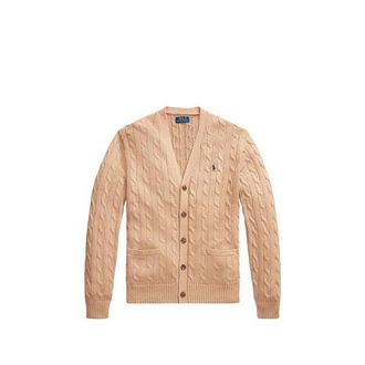 Polo Ralph Lauren Cardigan en maille torsad&eacute;e