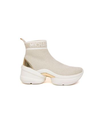 Michael Kors Stiefel Blassgold
