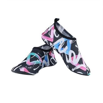 Generic Chaussures aquatiques pour femme avec semelle tapis de yoga, piscine, chaussures de plage élégantes pour lextérieur, yoga, été, natation, soutien orth