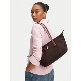 Tommy Hilfiger Handtasche Tommy Hilfiger Popette East West Tote AW0AW19211