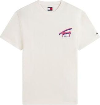 Tommy Hilfiger T-shirt droit col ronds&eacute;rigraphi&eacute;