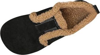 Generic Bottes de neige chaudes et d&eacute;contract&eacute;es pour femme - &Eacute;l&eacute;gantes - Bout rond - Doublure en fausse fourrure - Talon plat - Confortables - Antid&eacute;rapantes