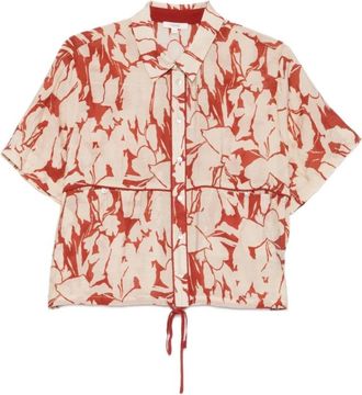 Yerse Yerse, Femme, Blouses et Chemises, Rouge, Taille: 40 FR Manilas Shirt