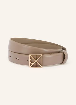 Calvin Klein Lederg&uuml;rtel beige