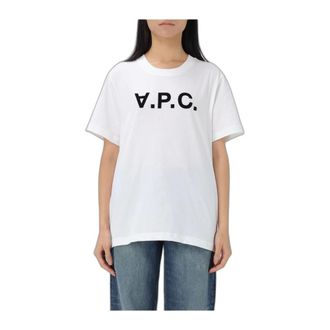 A.P.C. A.p.c., Femme, Tops, Blanc, Taille: 44 FR T-Chemises