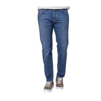 Jacob Cohen Cropped Carrot Jeans - - Jeans - Herren - Blau - W38