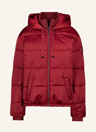 Monari Monari Steppjacke Mit Schmucksteinen rot