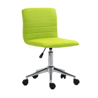 SVITA Linus Schreibtischstuhl Kinder Drehstuhl Stoffbezug Gr&uuml;n
