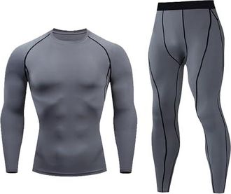 Generic Surv&ecirc;tement Homme Ensemble, Sweat Hoodies Manches Longues Et Pantalon Jogging 2 Pi&egrave;ces, Baggy Et Confortable, Sportswear Jogging &Eacute;l&eacute;gant Couleur Unie 