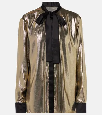 Dolce & Gabbana Blouse en soie mélangée