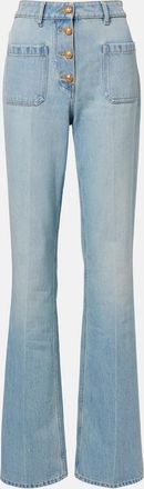 Valentino Jean straight &agrave; taille haute