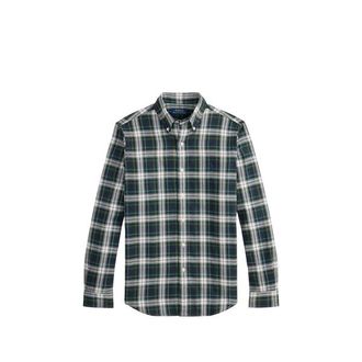 Polo Ralph Lauren Chemise droite &agrave; carreaux en coton