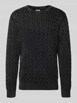 Levi's Strickpullover mit Zopfmuster Modell PRESIDIO