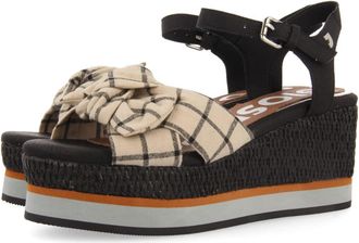 Gioseppo Damen Ivora Keilsandale, Schwarz, 39 EU