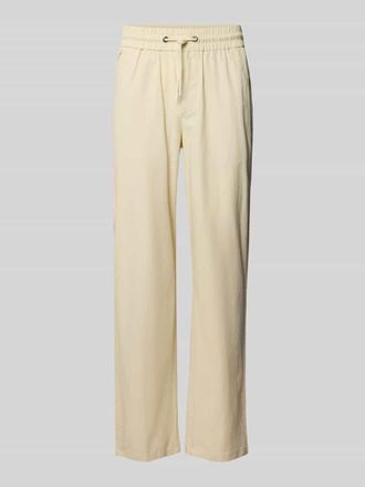 Blend Regular Fit Leinenhose mit Tunnelzug Modell BAY