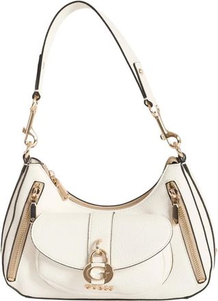 Guess Femme, Sacs, Blanc, Taille: ONE Size Jessa Shoulder Bag