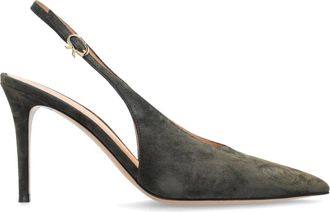 Gianvito Rossi Femme, Chaussures, Vert, Taille: 39 EU Robbie Heeled Chaussures