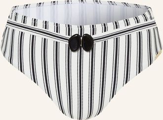 Watercult Watercult High-Waist-Bikini-Hose Seaside Splash weiss