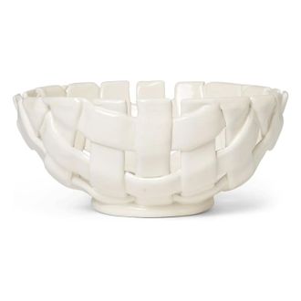 Ferm Living Corbeille en c&eacute;ramique Plait Ferm Living