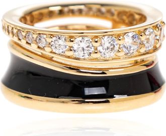 Ferragamo Femme, Accessoires, Jaune, Taille: 56 MM Bague Platemera