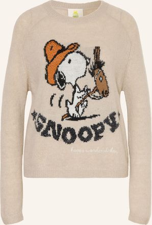 Princess Goes Hollywood Princess Goes Hollywood Pullover Mit Schmucksteinen beige