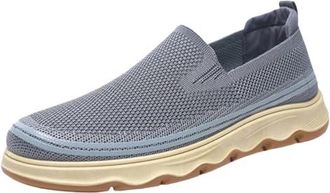 Generic Chaussures de loisirs pour hommes sportives : chaussures de sport &agrave; enfiler chaussures de jogging baskets orthop&eacute;diques respirantes chaussures dext&eacute;ri