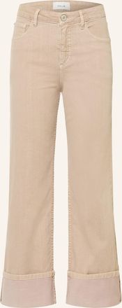 OPUS Cropped Jeans Miva beige