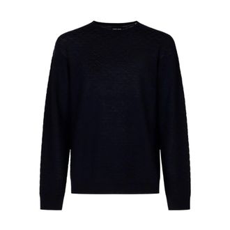 Giorgio Armani Wollpullover - - Knitwear - Herren - Blau - L