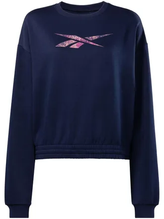 Reebok sweat &agrave; logo imprim&eacute; - Bleu