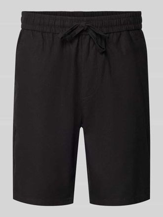 Only & Sons Regular Fit Bermudas aus Baumwoll-Leinen-Mix Modell LINUS