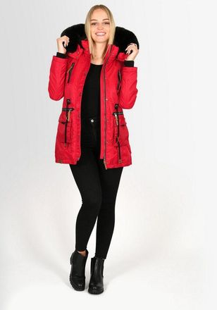 Navahoo Winterjacke Navahoo Mangala Princess Damen Winterjacke B873 mit abnehmbarer Kapuze