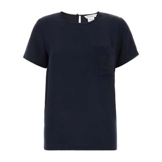 Max Mara T-Shirts - - Tops - Damen - Blau - 2XS