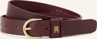 Tommy Hilfiger Lederg&uuml;rtel rot