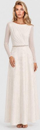 Apart Brautkleid aus Mesh und Jacquard