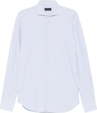 Dell'Oglio chemise à rayures - Bleu