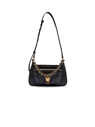 Coccinelle Womens Handbag Black Cowhide