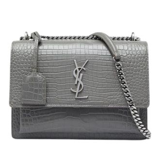 Saint Laurent Pre-owned Sunset Shoulder Bag - - Pre-owned - Damen - Grau - ONE SIZE