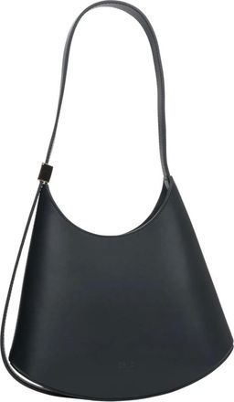 Estro & Luminara Femme, Sacs, Noir, Taille: ONE Size Sac bandouli&egrave;re en cuir